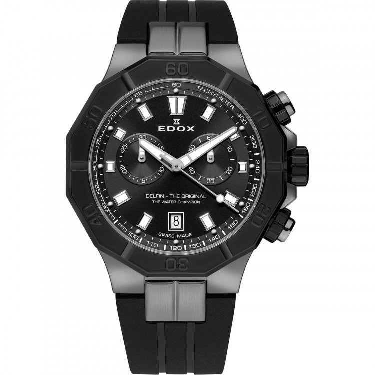 Edox Delfin The Original Chronograph - 10113 37GNCA NGIN - Luxoia