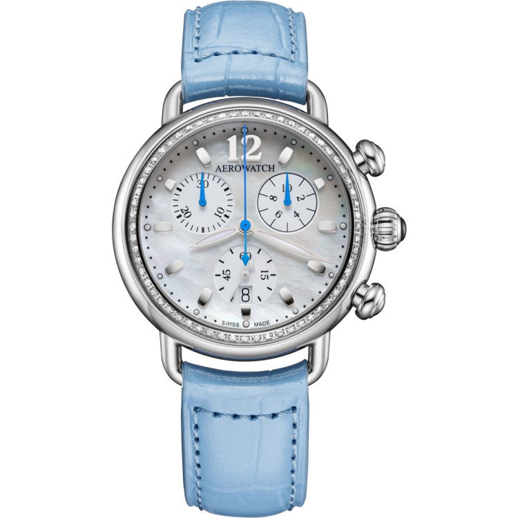 Aerowatch 1942 Chrono Lady - A 81105 AA01 DIA - Luxoia